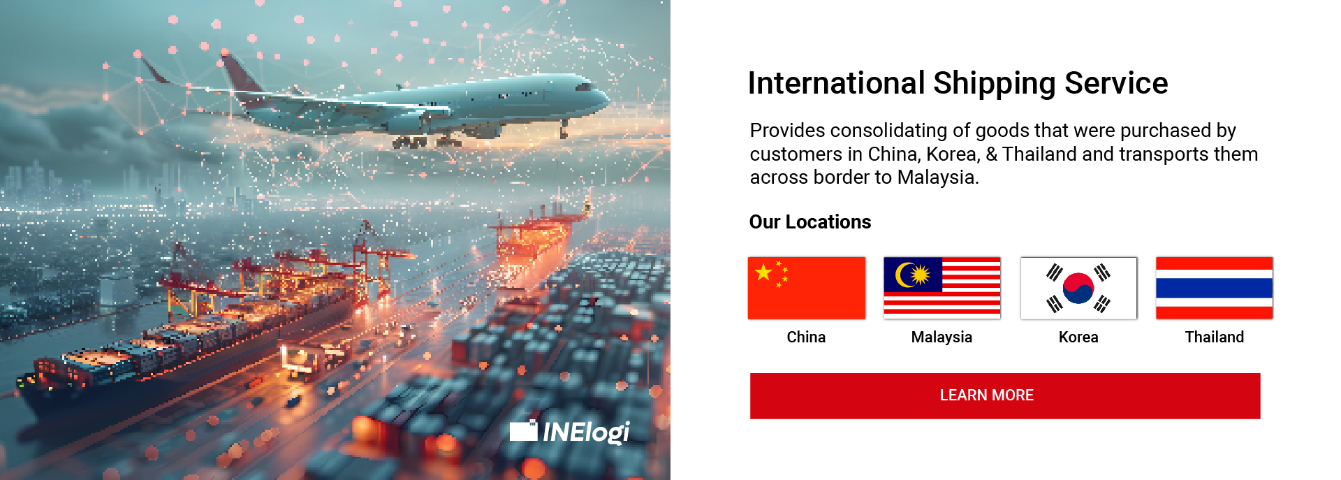 INElogi: one-stop logistics solution provider